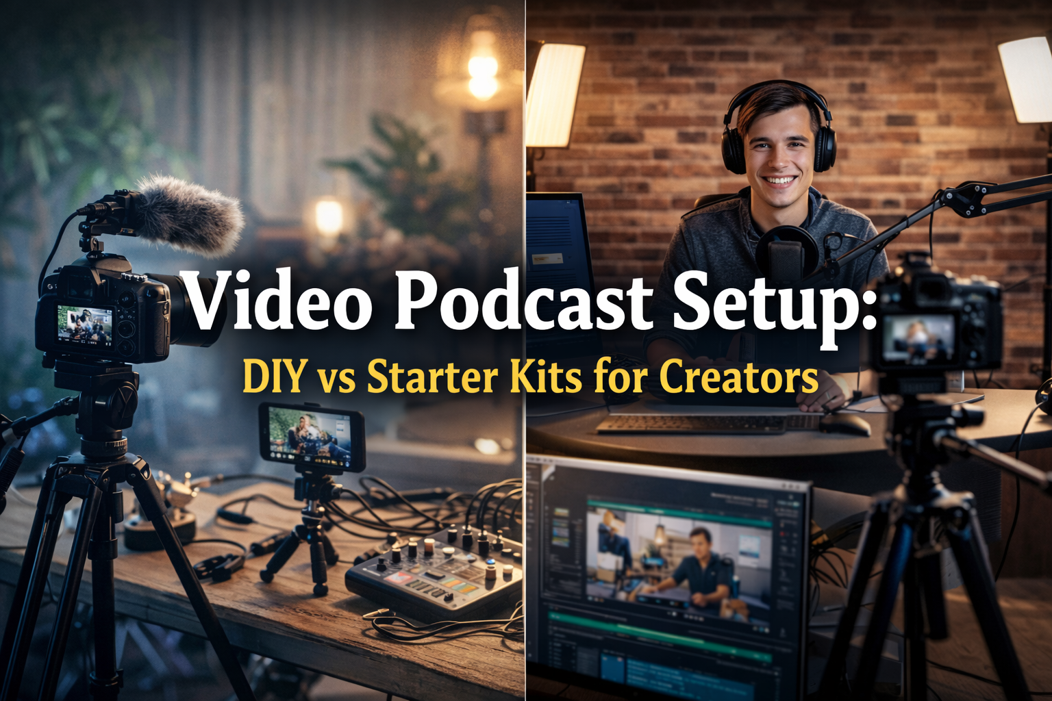 Video Podcast Setup: DIY Vs Starter Kits For 2026 Creators March 4, 2026