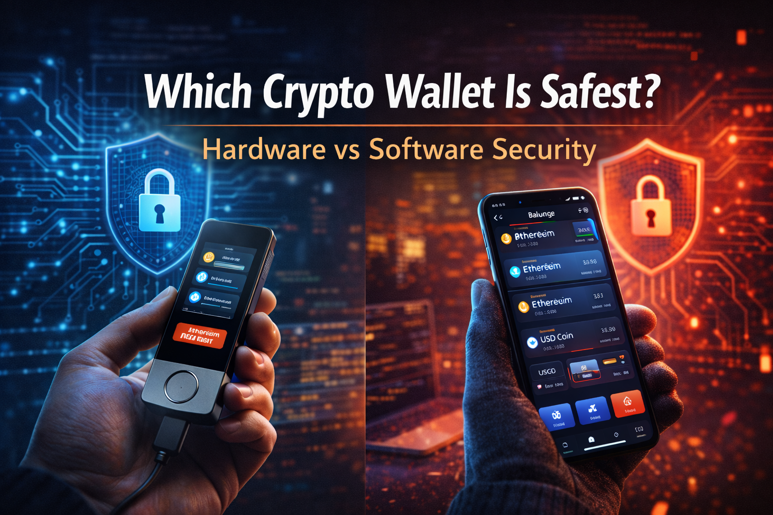 Which Crypto Wallet Is Safest? Hardware Vs Software Security In 2026 ...
