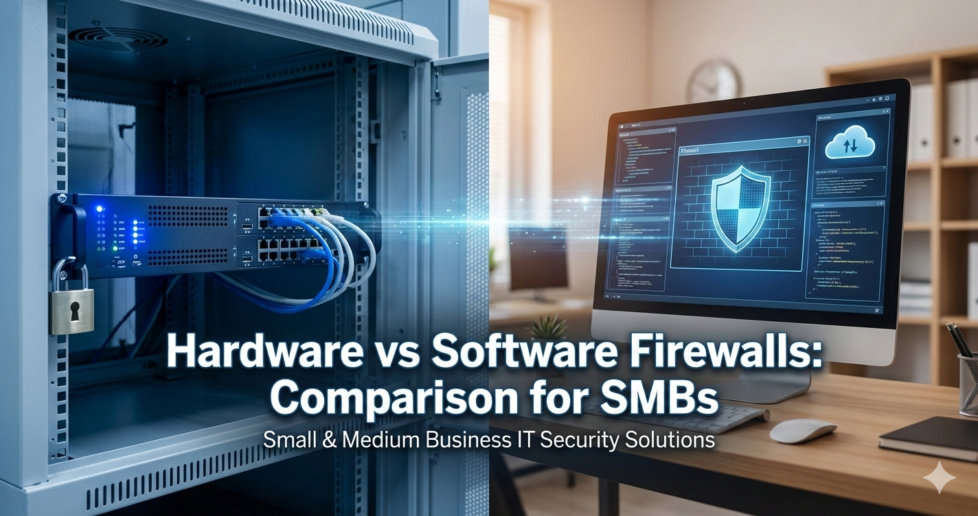 Hardware Vs Software Firewalls: 2026 Comparison For SMBs March 3, 2026